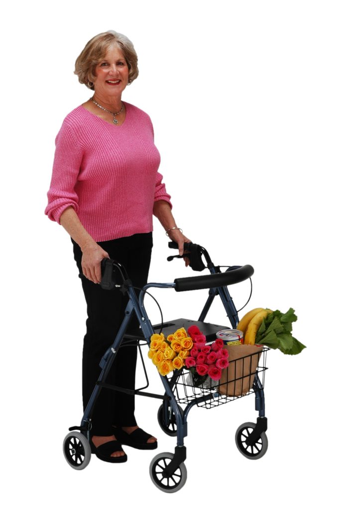 Affordable Medical Supply 4-Wheel Walkers, Options, and Accessories ...